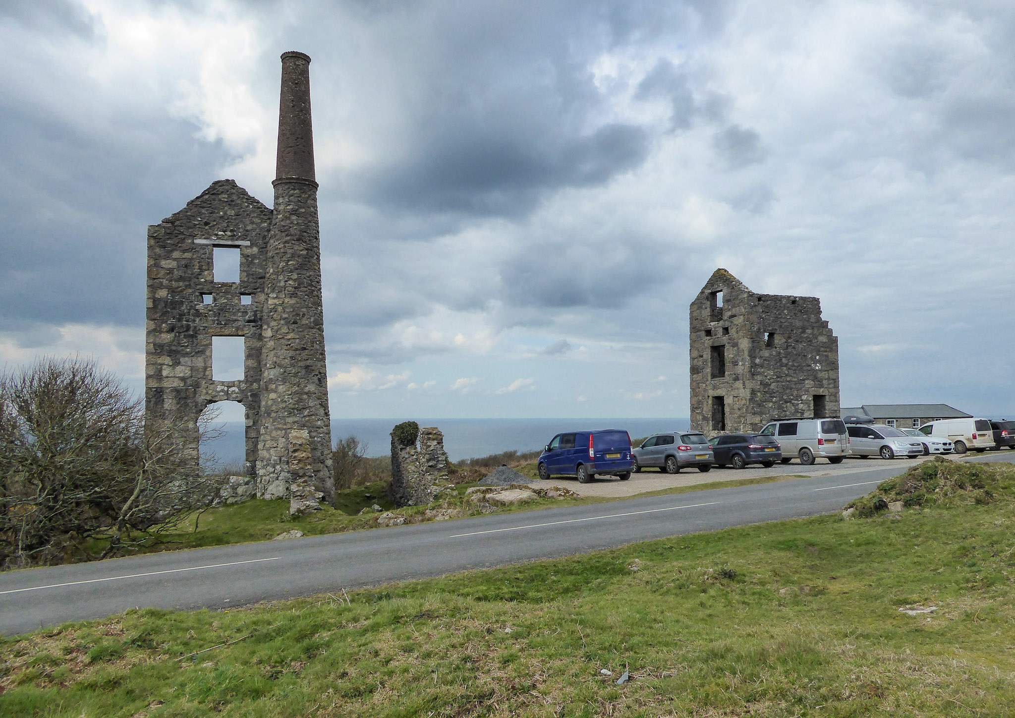 Carn Galver Engine Houses - Carn Galver Mine facilities, transport and ...